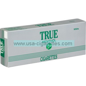 True Menthol cigarettes - USA Cigarettes Online Sale Shop